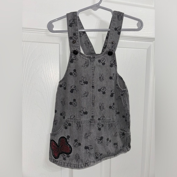Disney | Bottoms | Toddler Girls Minnie Mouse Dress Overall | Poshmark